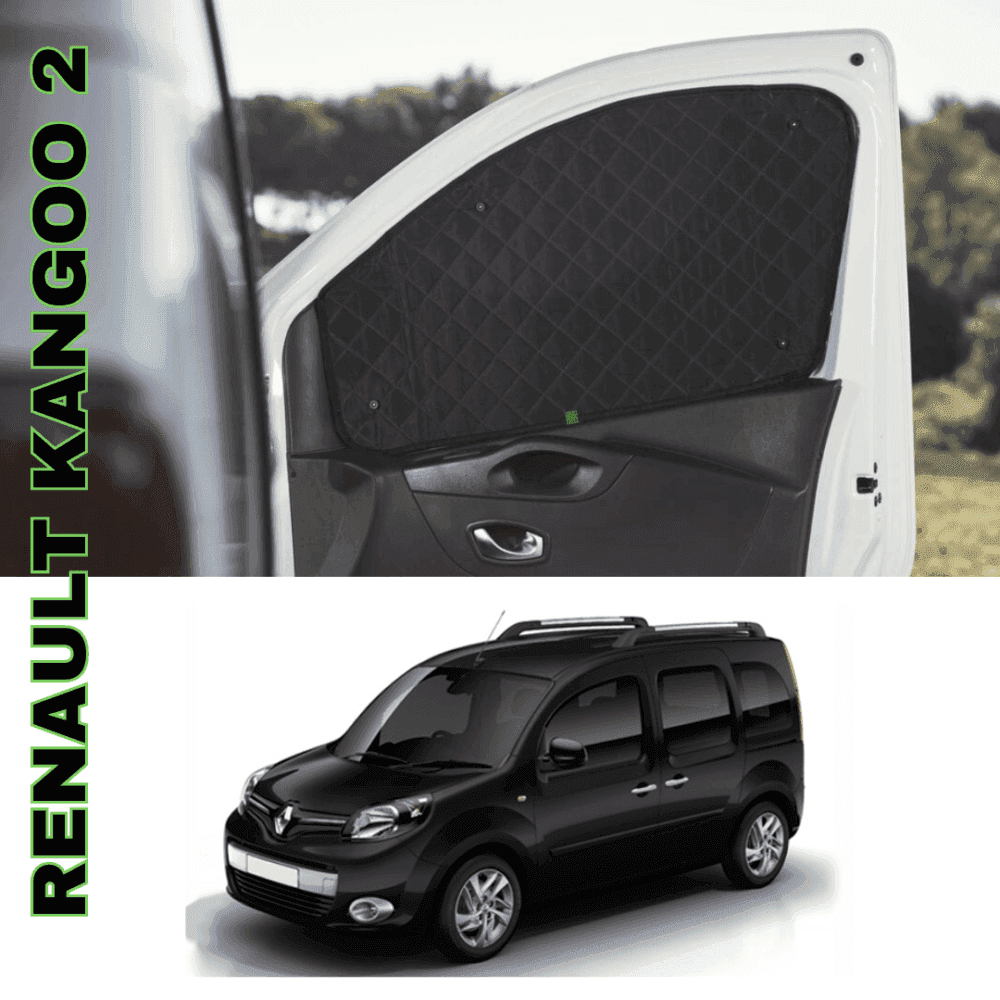 Window Blackout Thermal Blinds Renault Kangoo 2 (2007-2021) - maxcampbox